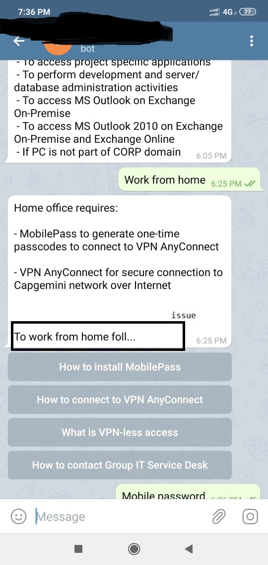 Full text not showing in Telegram Channel · Issue #2268 · microsoft/BotBuilder-Samples · GitHub