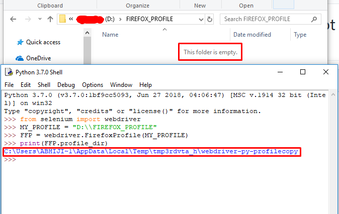 Python Selenium Firefox Profile Not Work · Issue 6542 · Seleniumhqselenium · Github