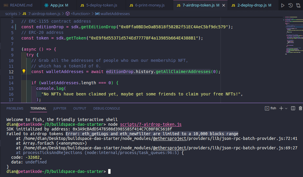 Error: eth_getLogs and eth_newFilter are limited to a 10,000 block range · Issue #2 · sasaktech ...