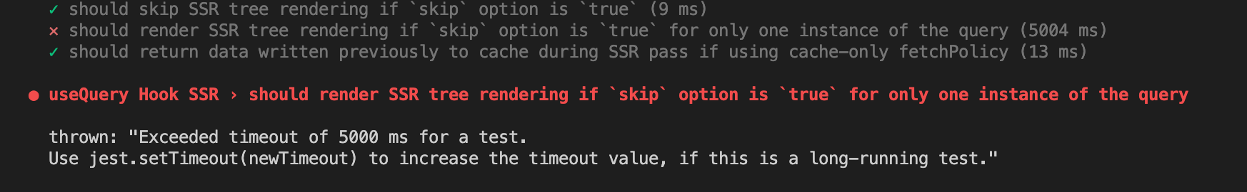 SSR useQuery stuck in "standby" (3.6.1) · Issue #9658 · apollographql ...