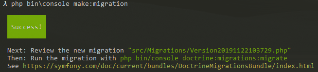 [2.2.0] No migration generated after added a new field · Issue #873 · doctrine/migrations · GitHub