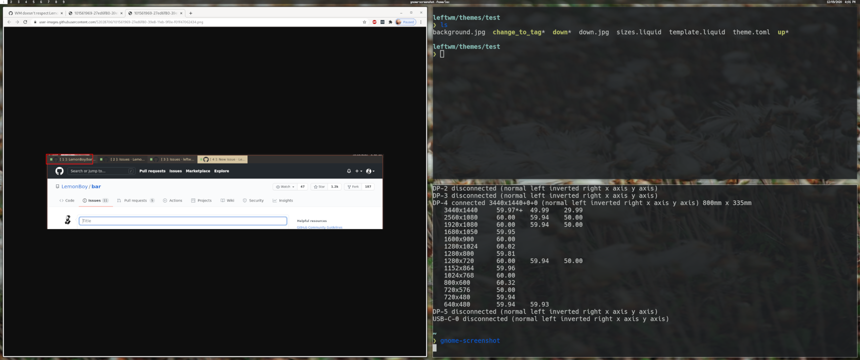 WM doesn't respect Lemonbar · Issue #149 · leftwm/leftwm · GitHub