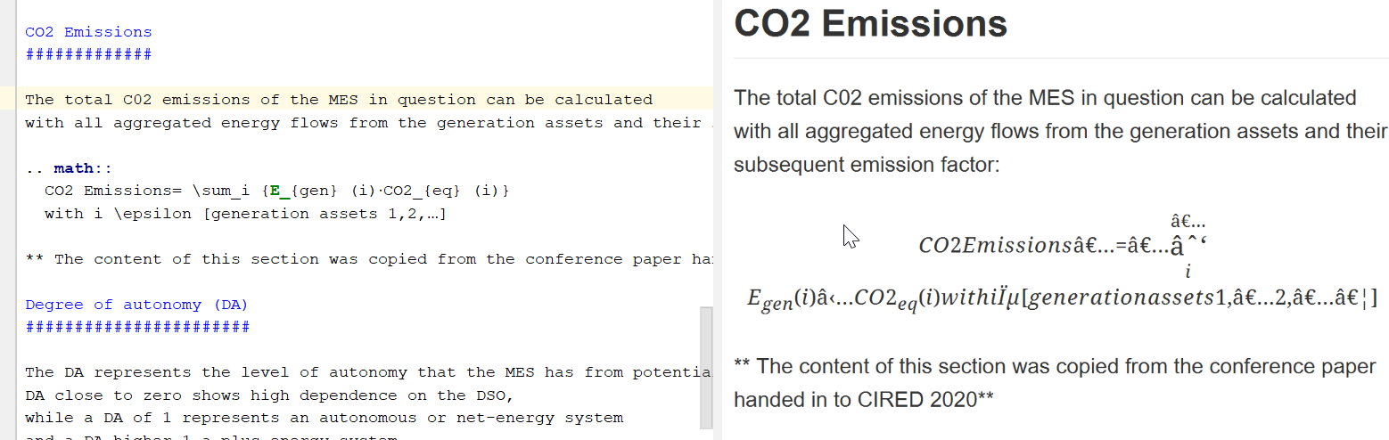 Math equations for readthedocs dont work · Issue #274 · rl-institut/multi-vector-simulator · GitHub