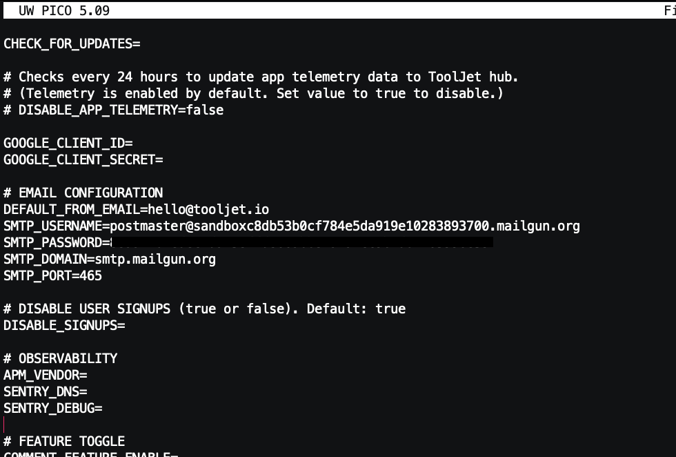 Mailgun Smtp Error · Issue 5742 · Tooljettooljet · Github