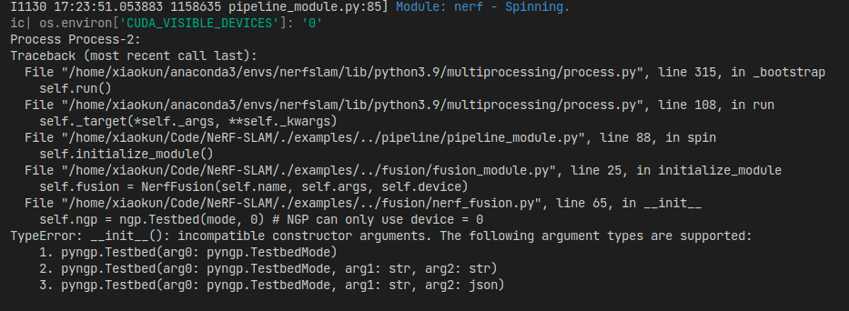 Any description about the GPU usage? · Issue #3 · ToniRV/NeRF-SLAM · GitHub