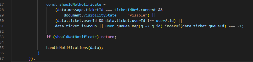 Whaticket Notification Bug · Issue #2 · dollyzn/whaticket-cero · GitHub