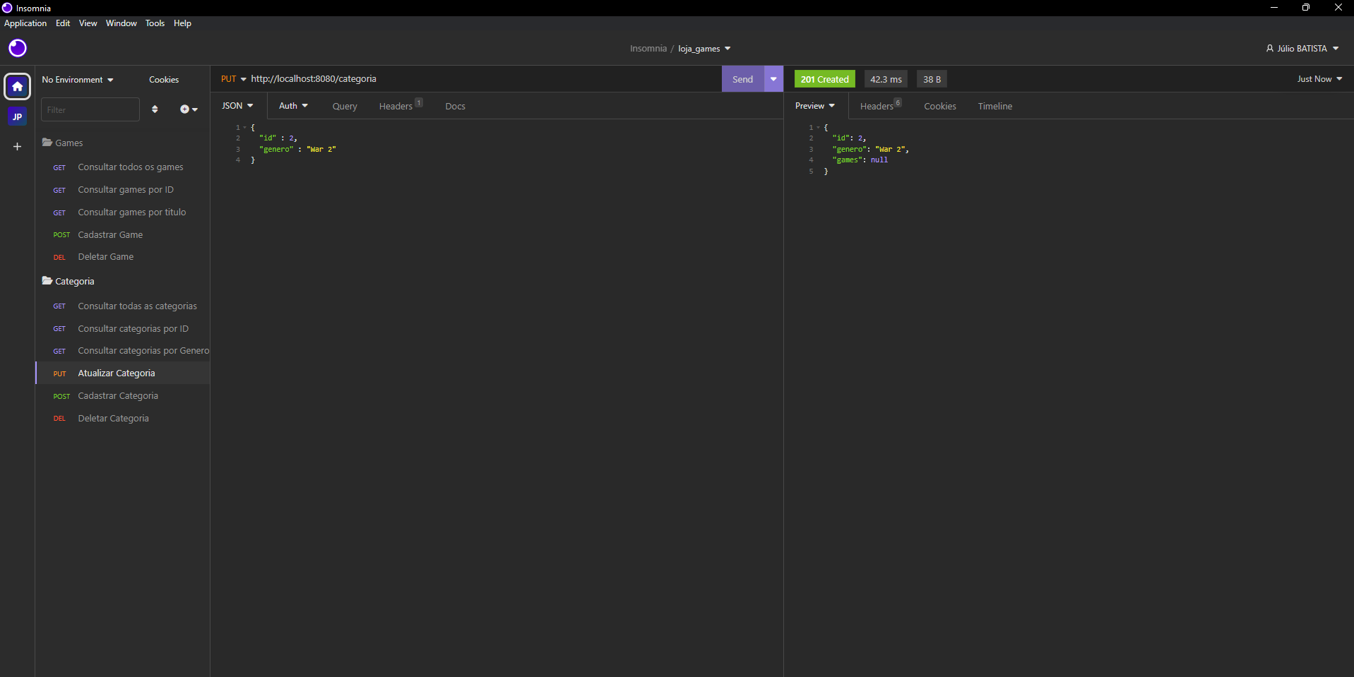 GitHub - JayCesar/Backend_gameStore: [🏋️Exercise ] Sistemas Spring + Java feito utilizando ...