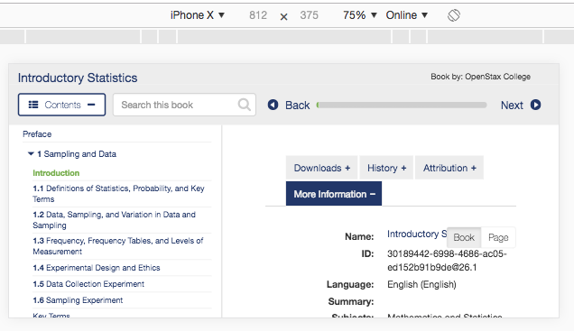 mobile device: some buttons/text overlap in portrait orient · Issue #2000 · openstax/webview ...