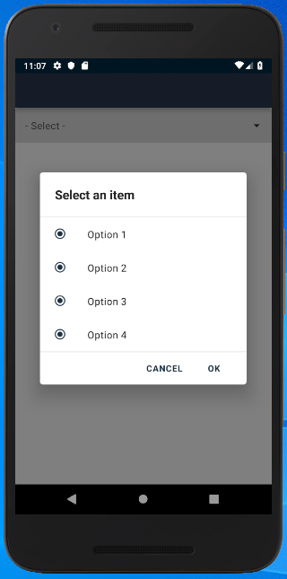 MaterialTextField - Choices - Selects More Than One Option · Issue #210 · Baseflow/XF-Material ...