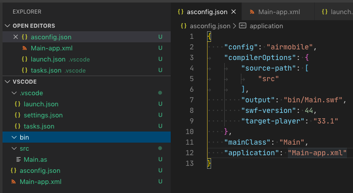 Main class not found in source paths: Main · Issue #478 · BowlerHatLLC/vscode-as3mxml · GitHub
