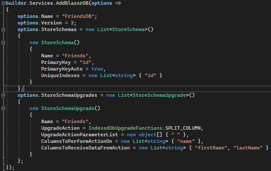 version.upgrade() · Issue #11 · nwestfall/BlazorDB · GitHub