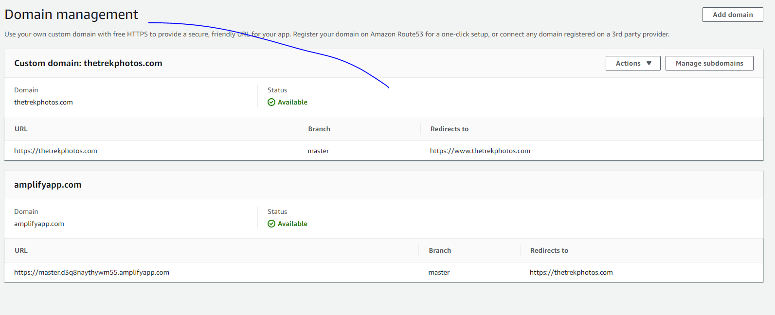 Getting This Site Cant Be Reached After Deploying With Custom Domain · Issue 2643 · Aws Amplify 