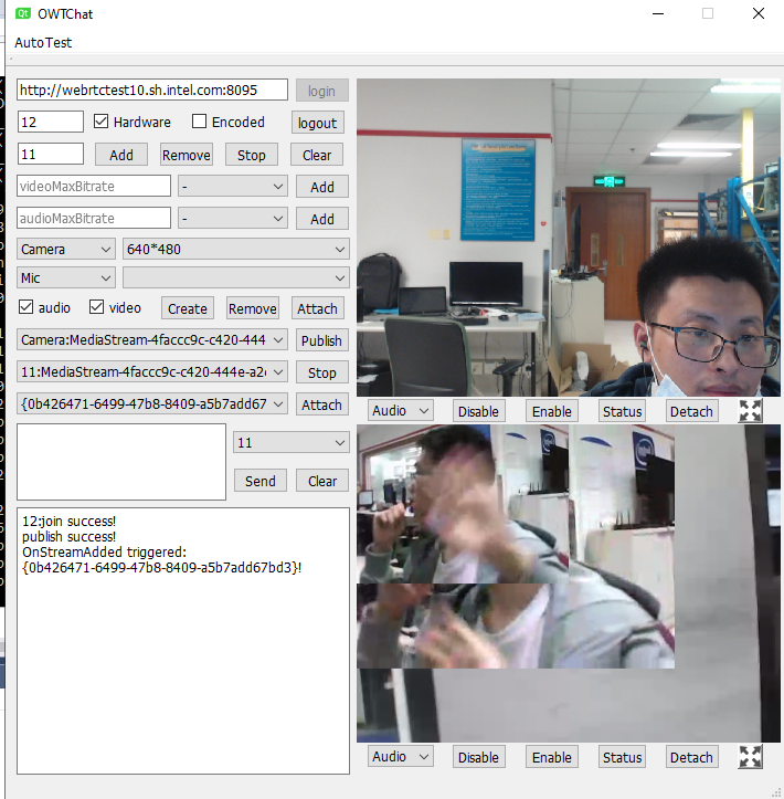 Firefox p2p client publish to windows p2p client with vp8 codec will blurred screen on branch 4. ...