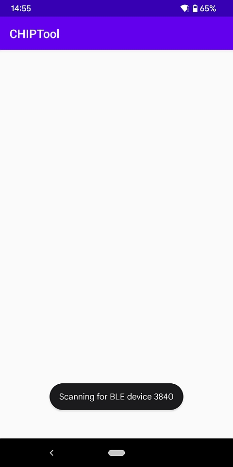 [PSoC6] Pairing failed Chip-Tool on Android · Issue #23414 · project-chip/connectedhomeip · GitHub