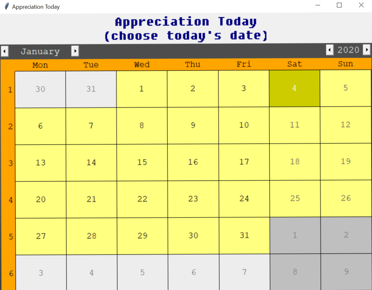 GitHub - charlml1/Appreciation-Today