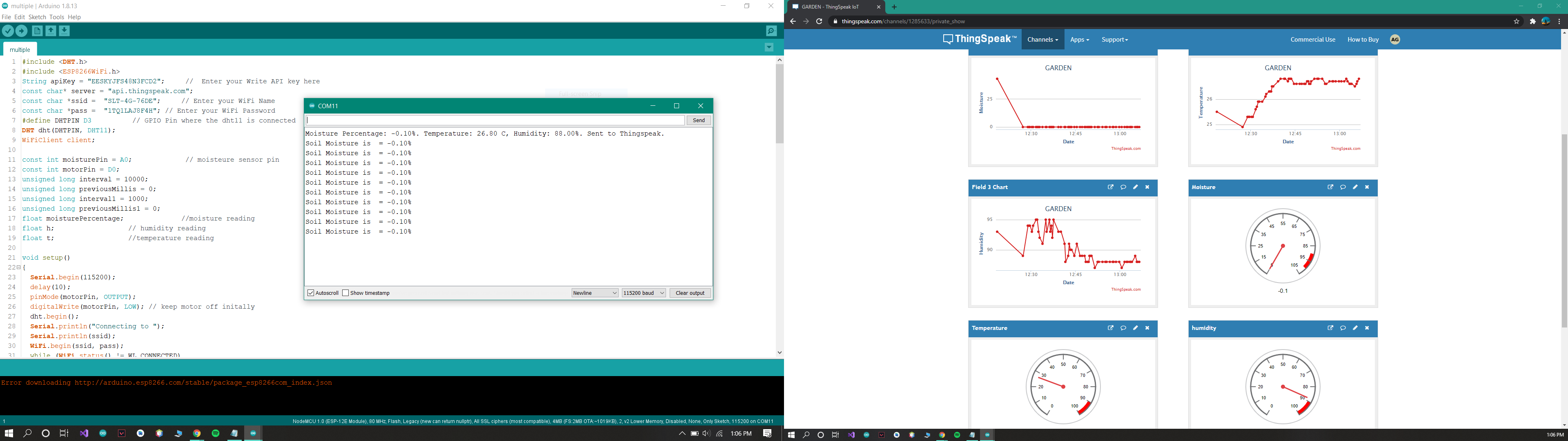 GitHub - Akilageeth/multiplesensors_thingspeak