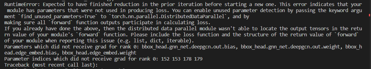 DeeperGCN can not use DistributedDataParallel? · Issue #5501 · pyg-team/pytorch_geometric · GitHub