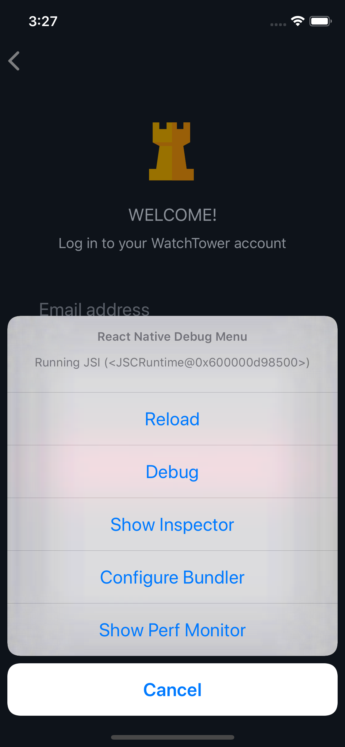 After Migration To 61 Developer Menu Looks Different · Issue 27686 · Facebookreact Native · Github