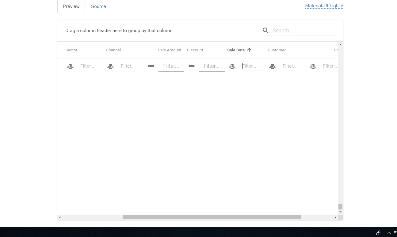 Virtual Table Sometimes Shows Empty Rows When Scrolled To The Bottom · Issue 2244 · Devexpress