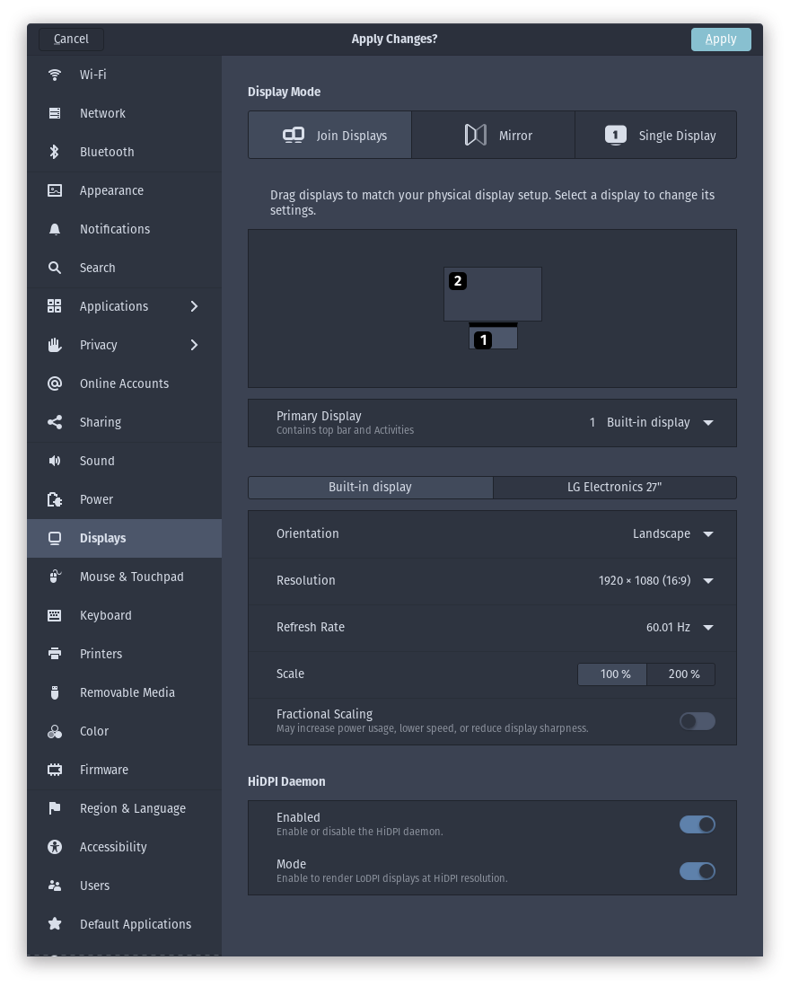Multi-Monitor HiDPI Scaling Issue · Issue #264 · pop-os/pop · GitHub