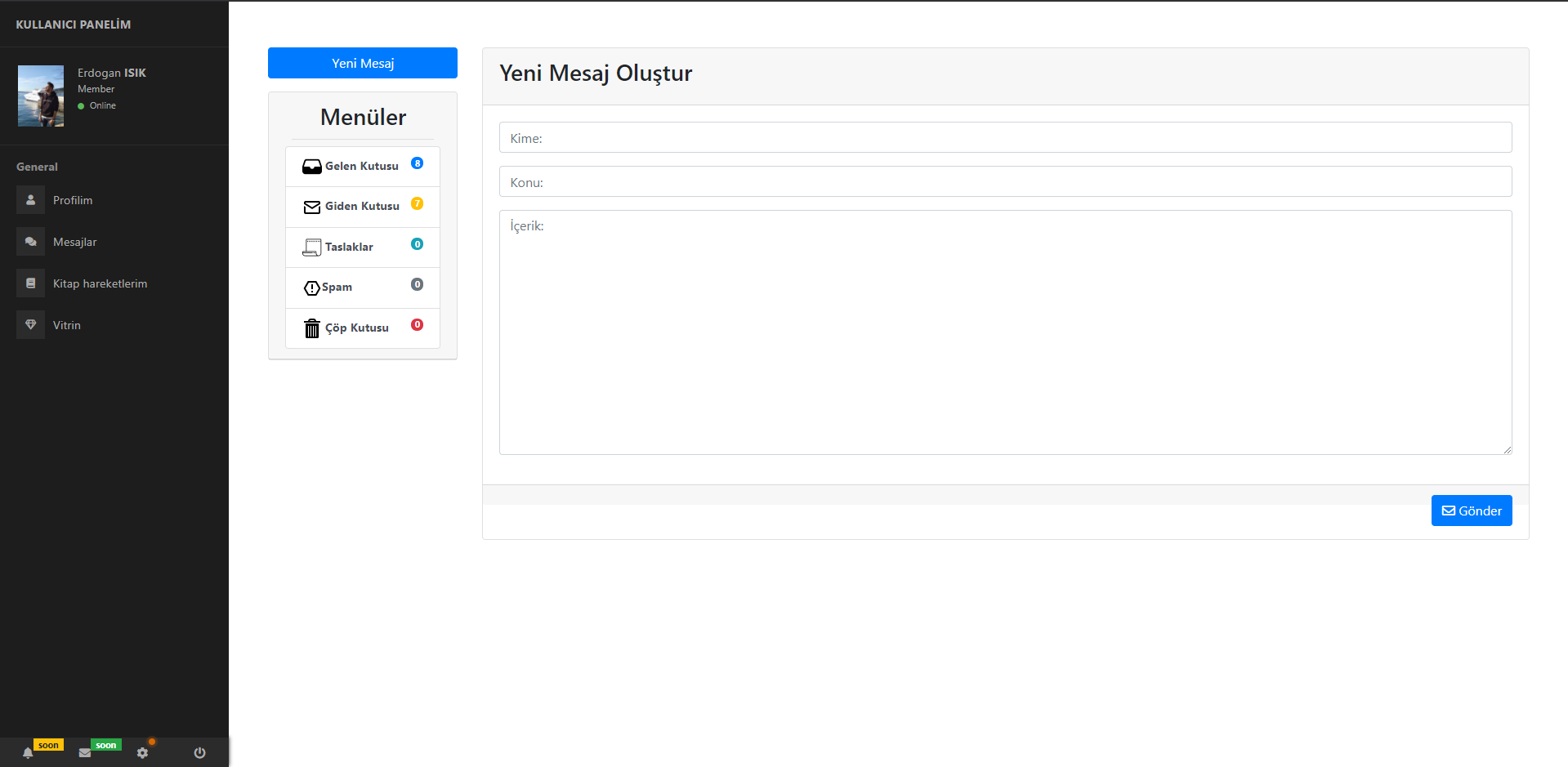 Github Iskerdogan Kutuphane