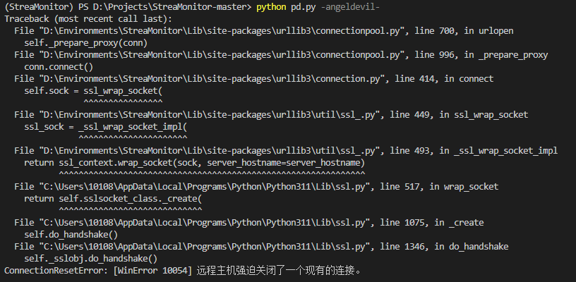 RuntimeError: No active exception to reraise · Issue #40 · lossless1024/StreaMonitor · GitHub