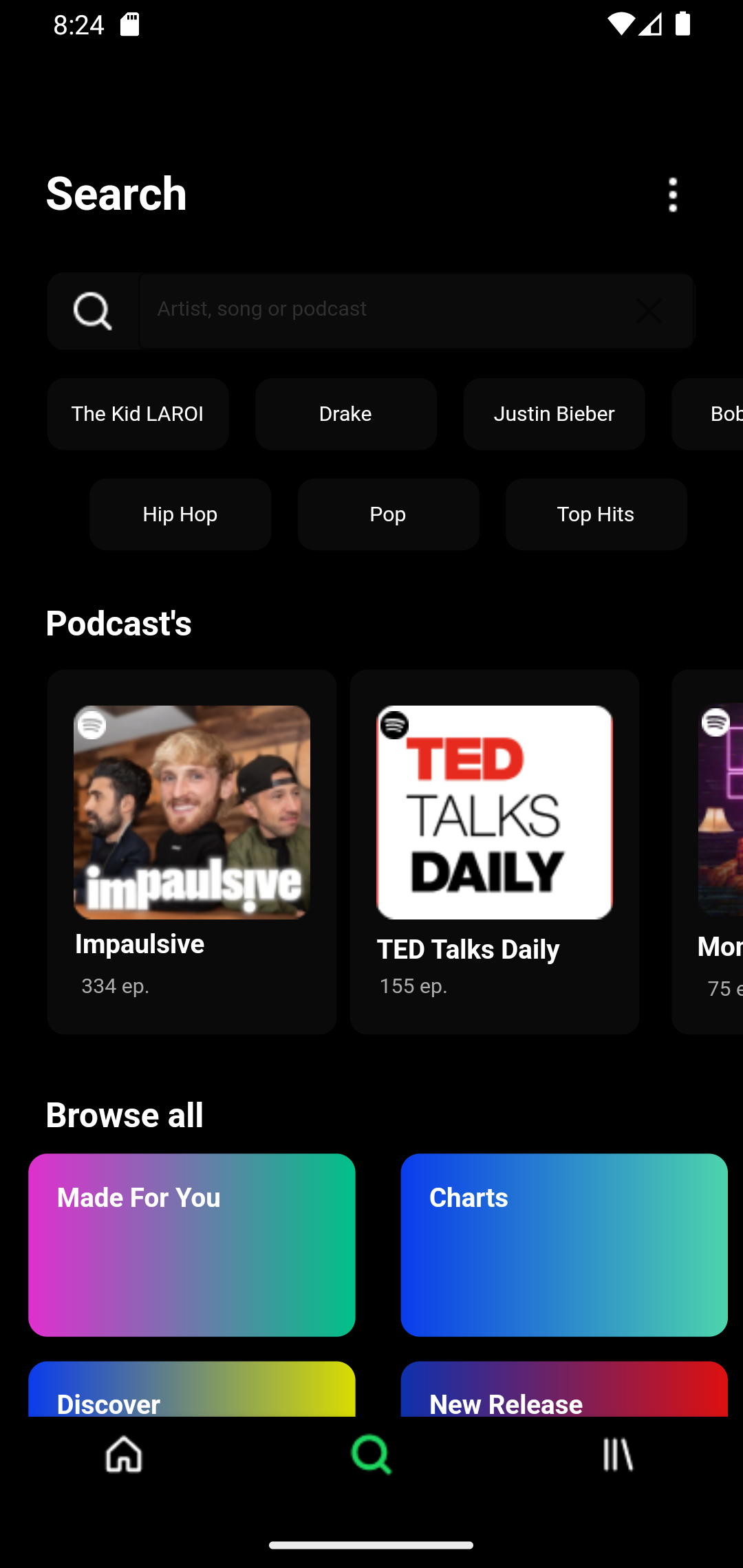 GitHub - betulcelebi/Spotify-UI