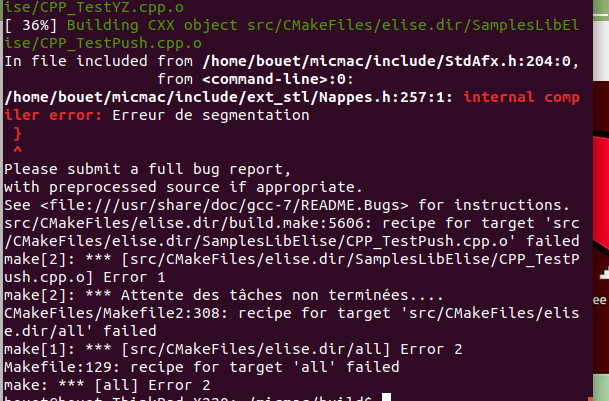 Problème D Installation Micmac Sous Ubuntu 18 04 Issue 106