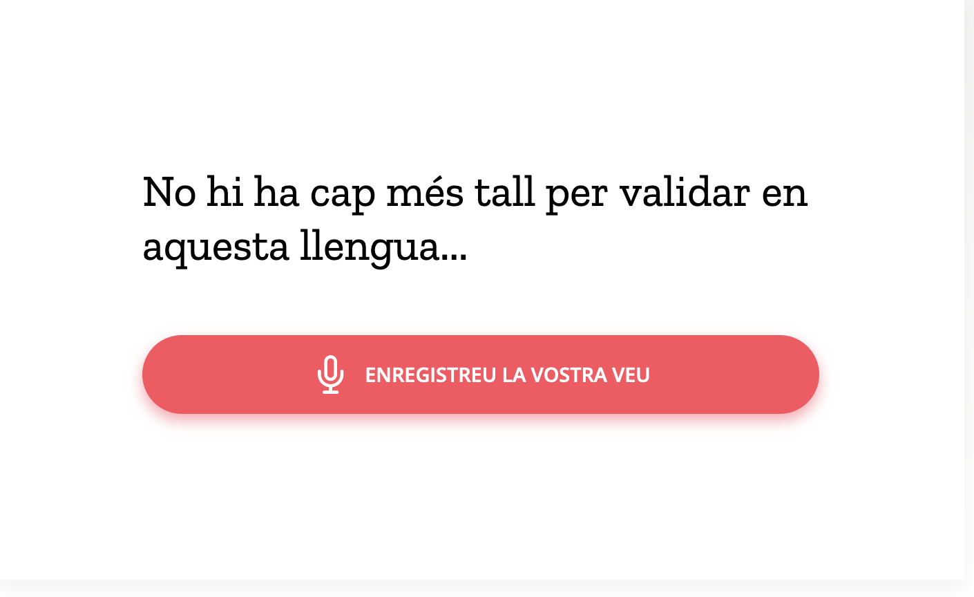 Bug Cant Validate Clips In Catalan · Issue 4013 · Common Voice