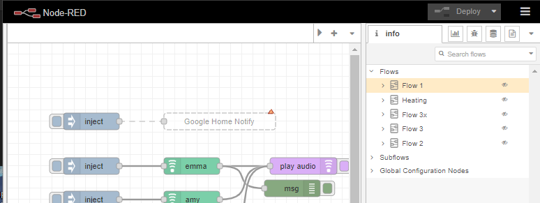 On editor load the first flow tab is being shown even when it's meant ...