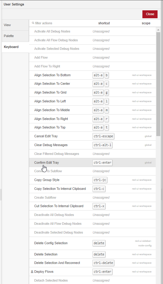 Keyboard binding issue · Issue #3473 · node-red/node-red · GitHub