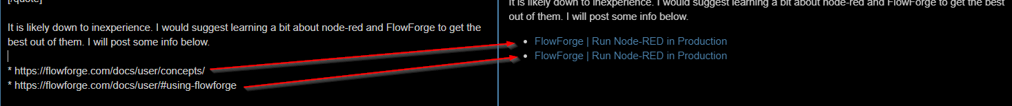 All Web Page Links To Docs Are Rendered In Forums As Flowforge Run Node Red In Production 1564