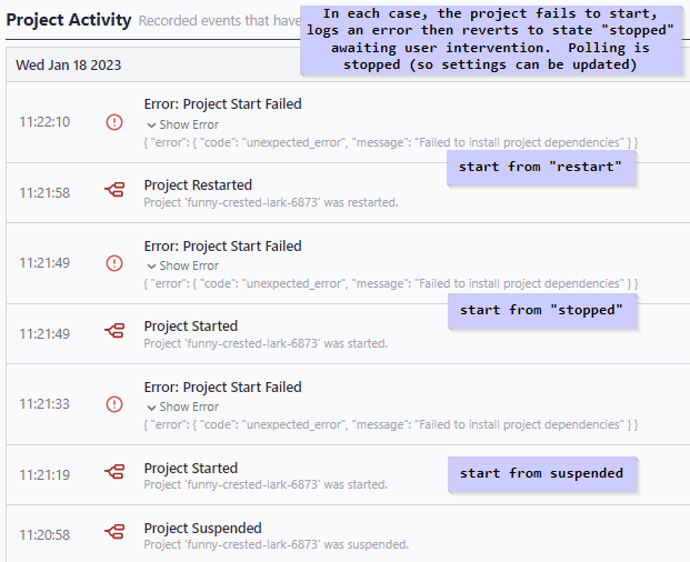 Is possible to get a project status stuck in an intermediate state · Issue #1232 · FlowFuse ...