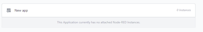 Stuck on the form Create a new Application & Instance after using an already known instance name ...