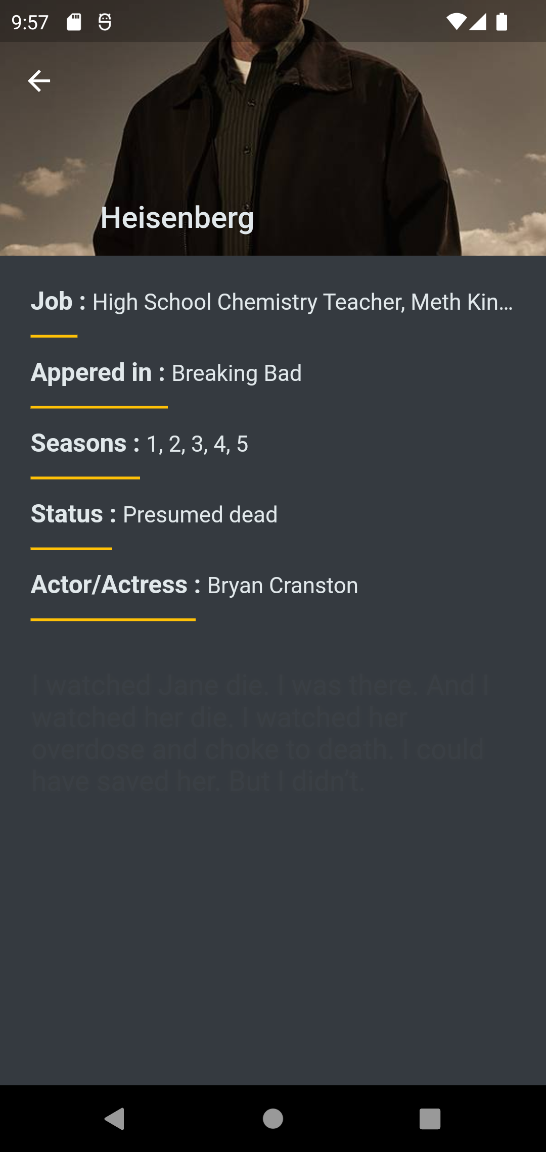 GitHub - MoRashad/flutter_breaking_bad