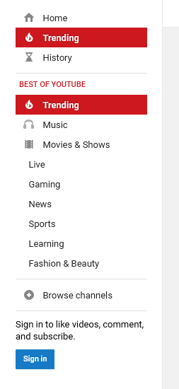 Explore/Best of YouTube section. · Issue #129 · Rehike/Rehike · GitHub