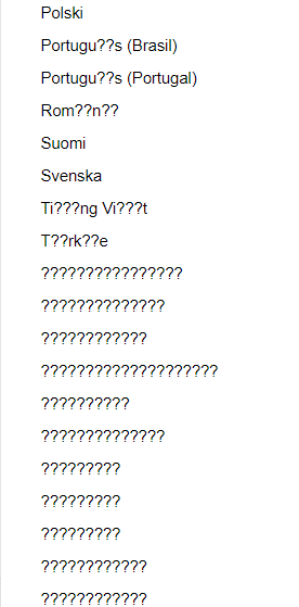 Language list unkown charactors · Issue #498 · jgraph/drawio · GitHub
