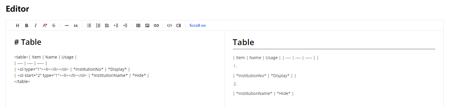 Table in markdown converted by WYSIWYG mode · Issue #900 · nhn/tui ...