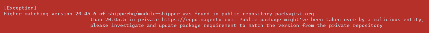 Dependency version audit plugin doesn't respect locked versions (magento/composer-dependency ...