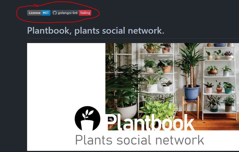 Adding github badges for repo · Issue #15 · proplants/plantbook · GitHub