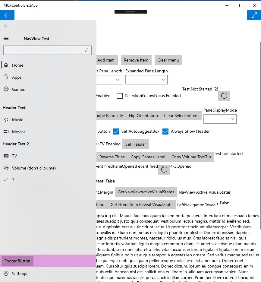 NavigationView pane occasionally left open in compact mode after resizing · Issue #450 ...