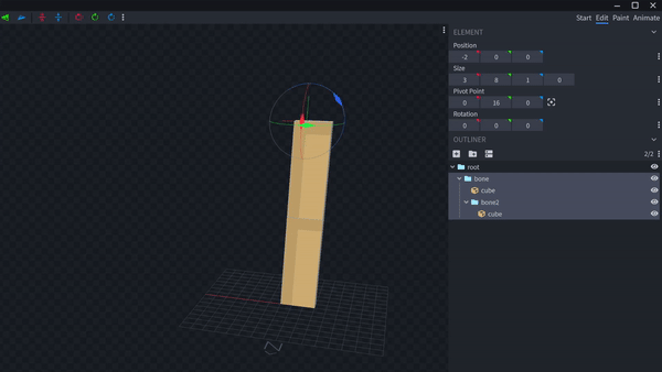 [Issue] [Beta] Chained groups do not rotate correctly · Issue #935 · JannisX11/blockbench · GitHub