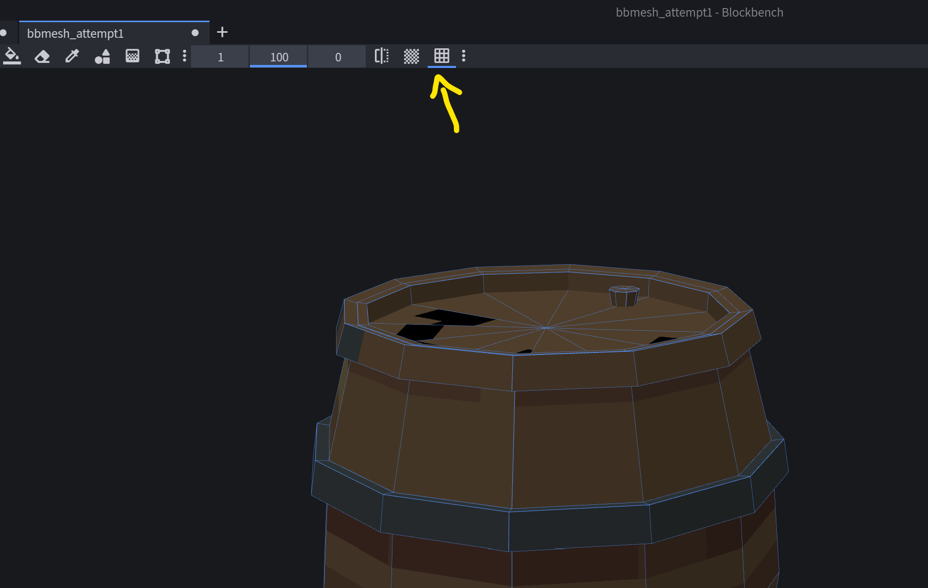 [Beta] [Issue] Paint grid does not work on meshes · Issue #1014 · JannisX11/blockbench · GitHub