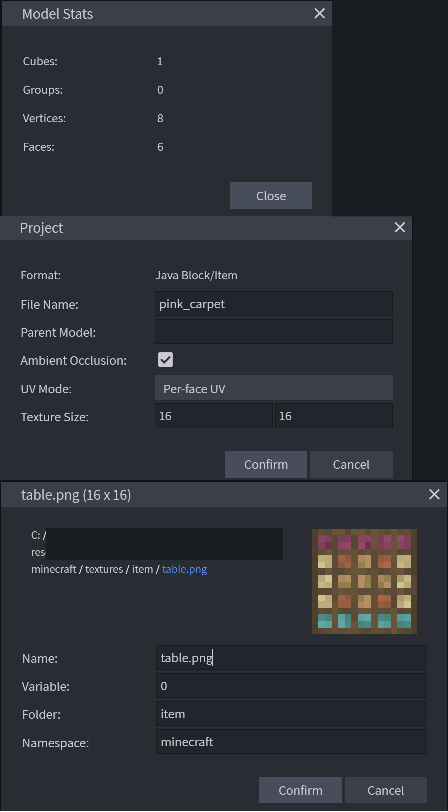 [Suggestion] Combine model & texture properties windows into a single window with tabs. · Issue ...