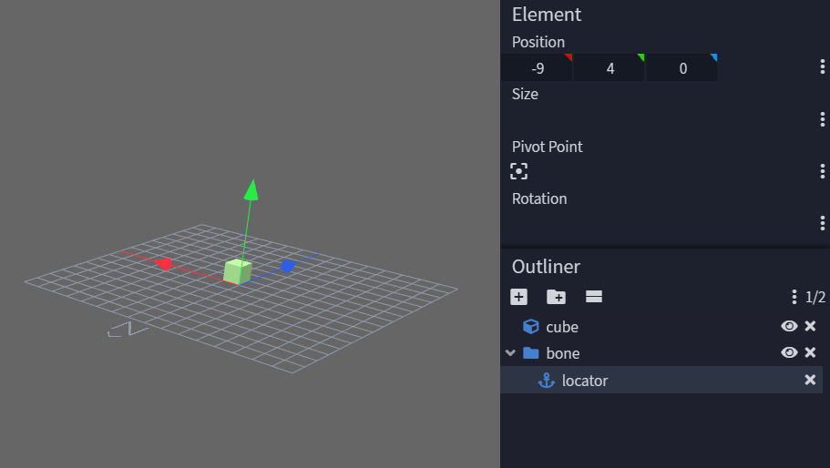 [Issue] Axis control wont change position when moving a locator · Issue ...