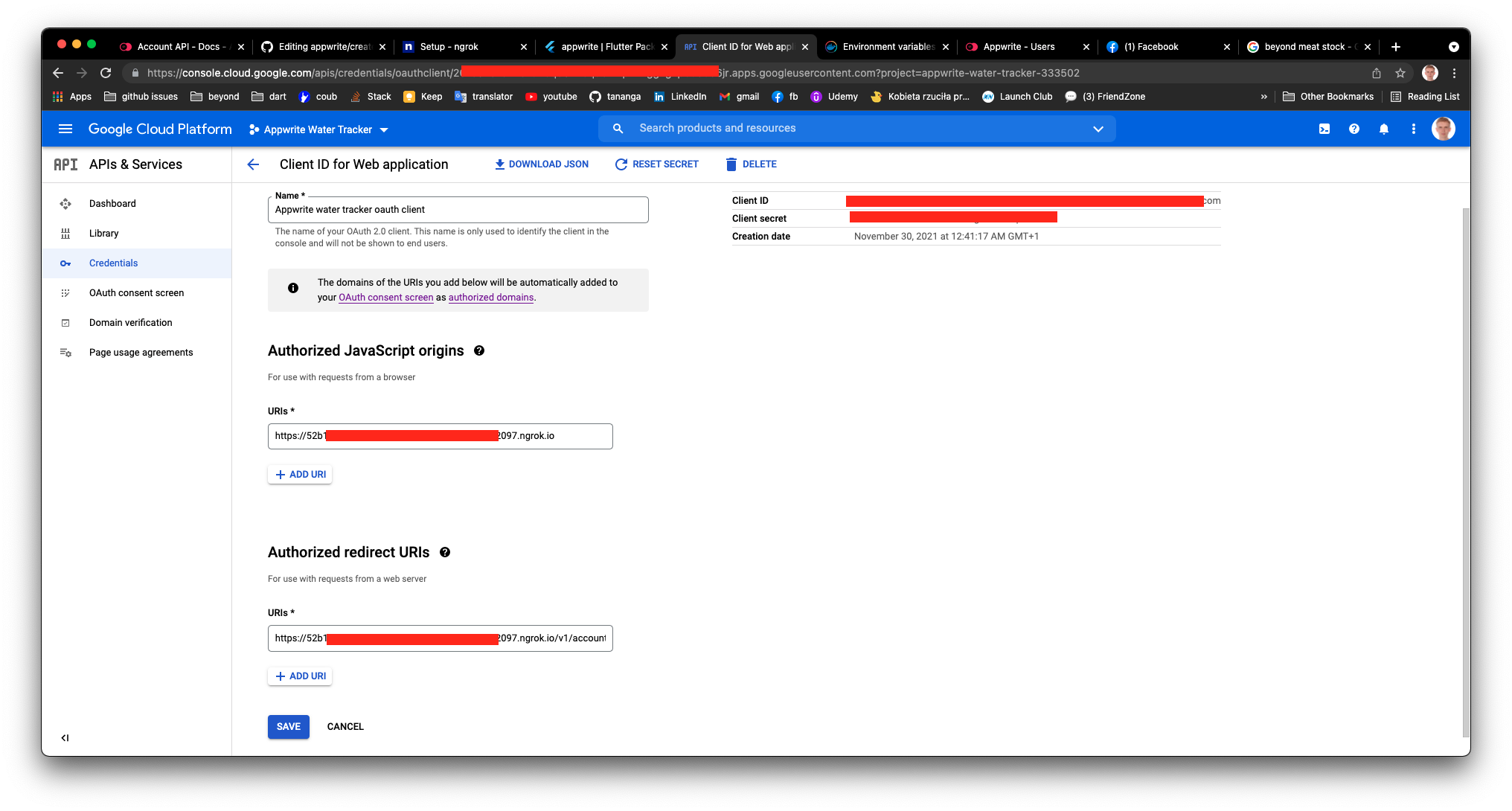 🐛 Bug Report: I cant sign in into google with my private IP ( FLUTTER ) · Issue #2444 · appwrite ...
