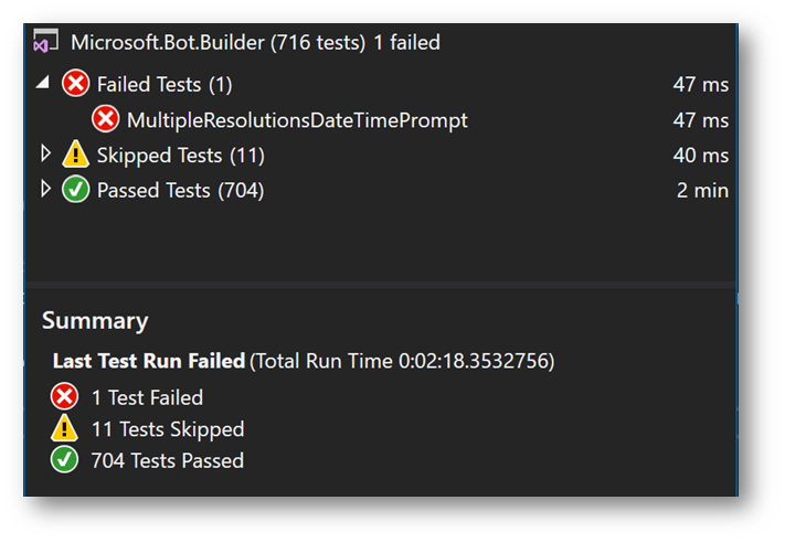 Multipleresolutionsdatetimeprompt Test Breaks After Upgrading To Recognizers Text Latest Version
