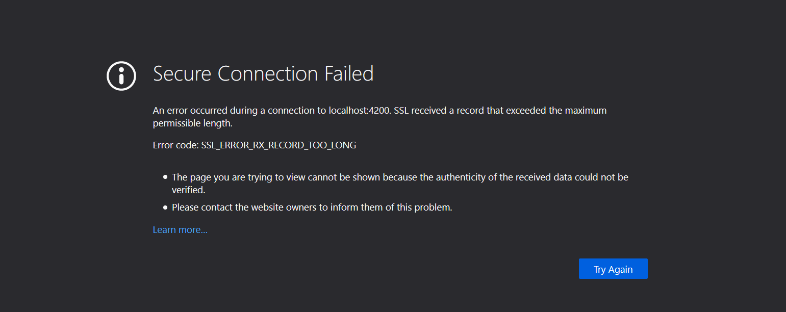 SSL error cannot provide secure connection · Issue #12 · Mijago ...