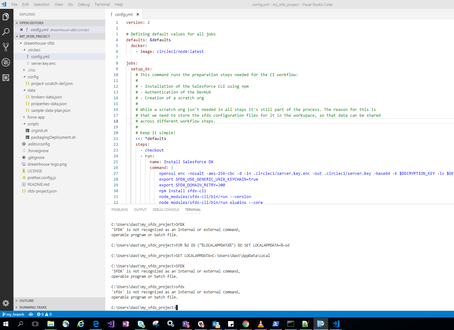 Internal or external command not recognized while starting Apex Debug Session · Issue #361 ...