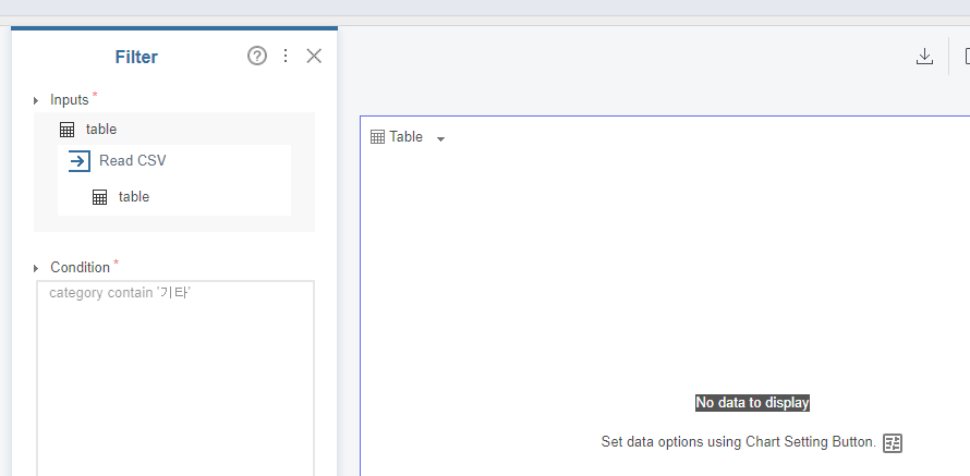 Can not get a result with '' in Filter function · Issue #480 · brightics/studio · GitHub